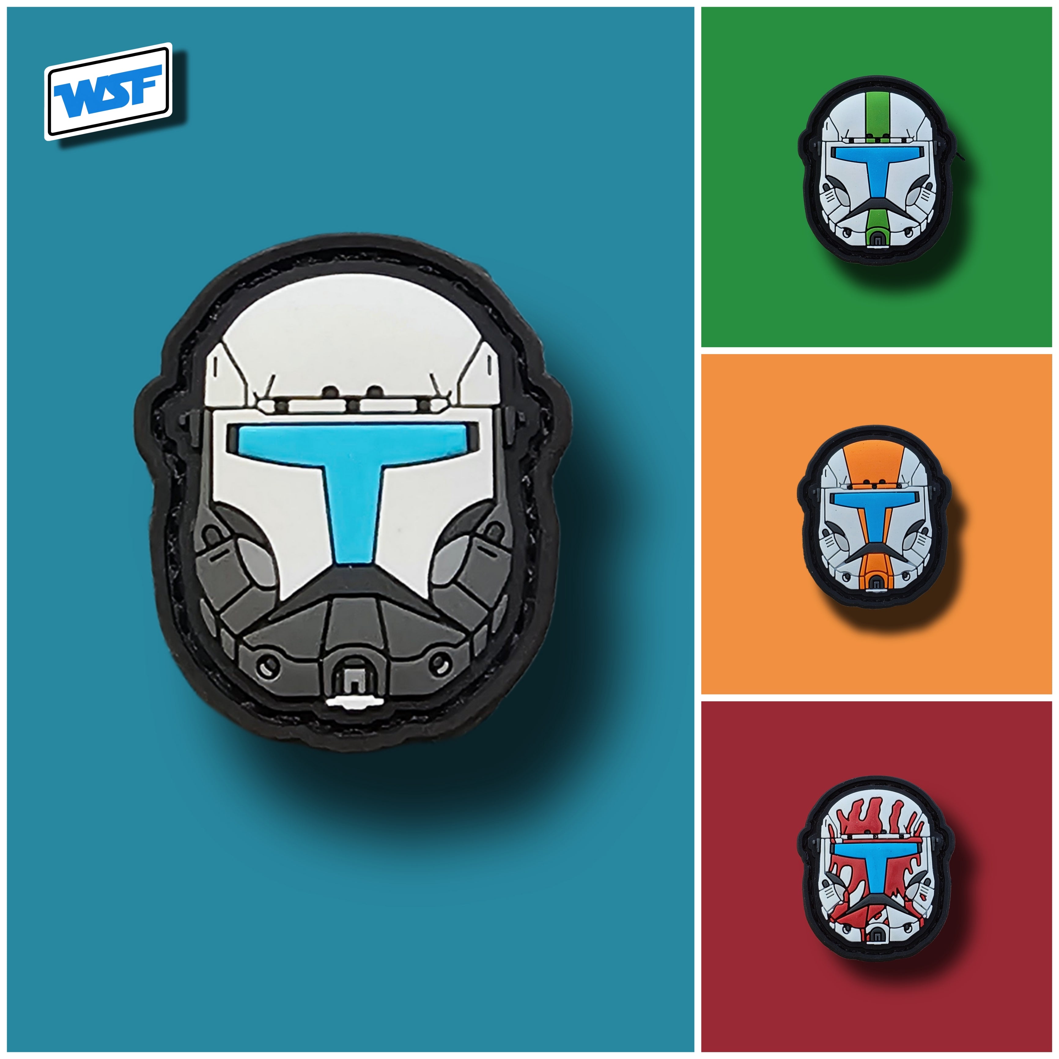 Commando Helmets - Clone Trooper - PVC Patch – Who Shot First